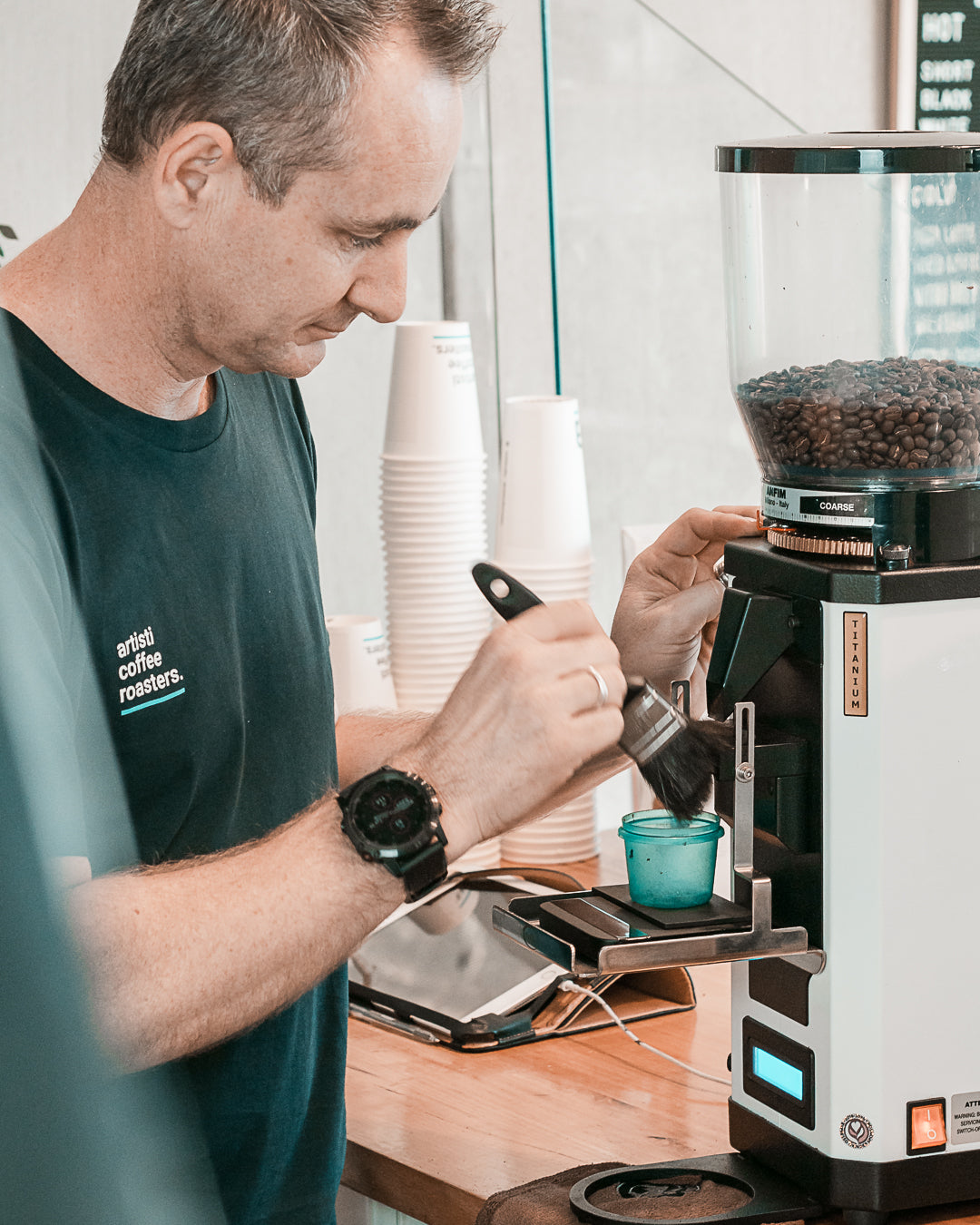 How to Clean an Anfim SP2 Coffee Grinder – Artisti Coffee Roasters